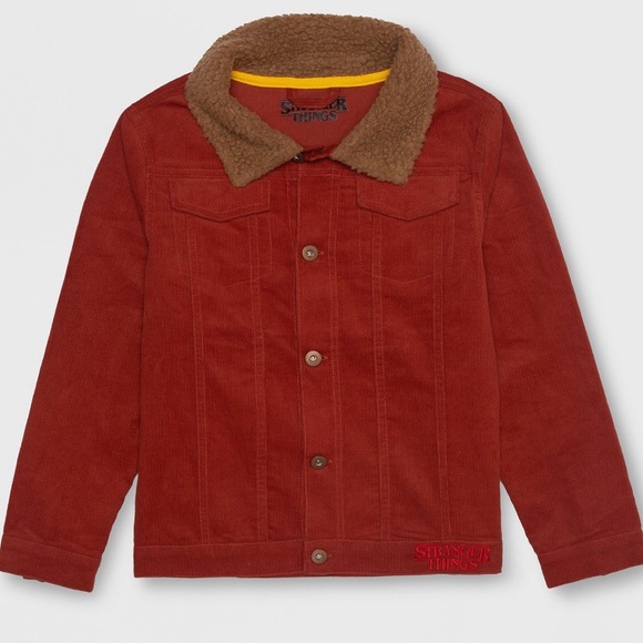 Netflix | Jackets & Coats | New Boys Stranger Things Lucas Fleece ...